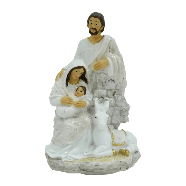 Res Sparkle Nativity Fig w/Donkey – The Christmas Shoppe